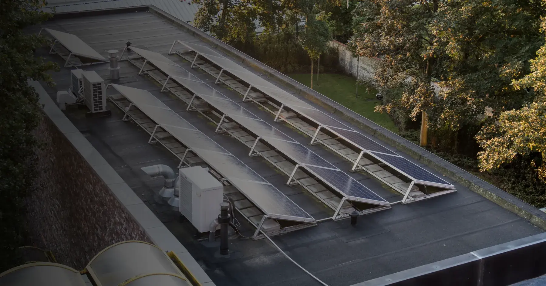 Our sensor system contributes to a sustainable building